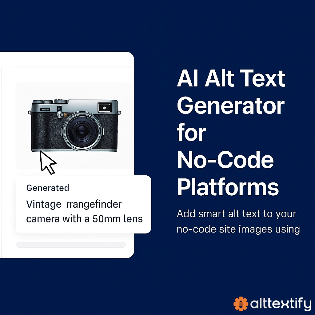 AltTextify - AI Alt Text Generator for No-Code Tools