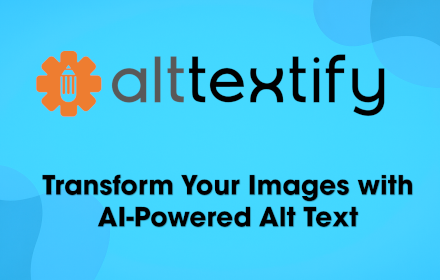 AltTextify - AI Driven Alt Text Generation for Your Images